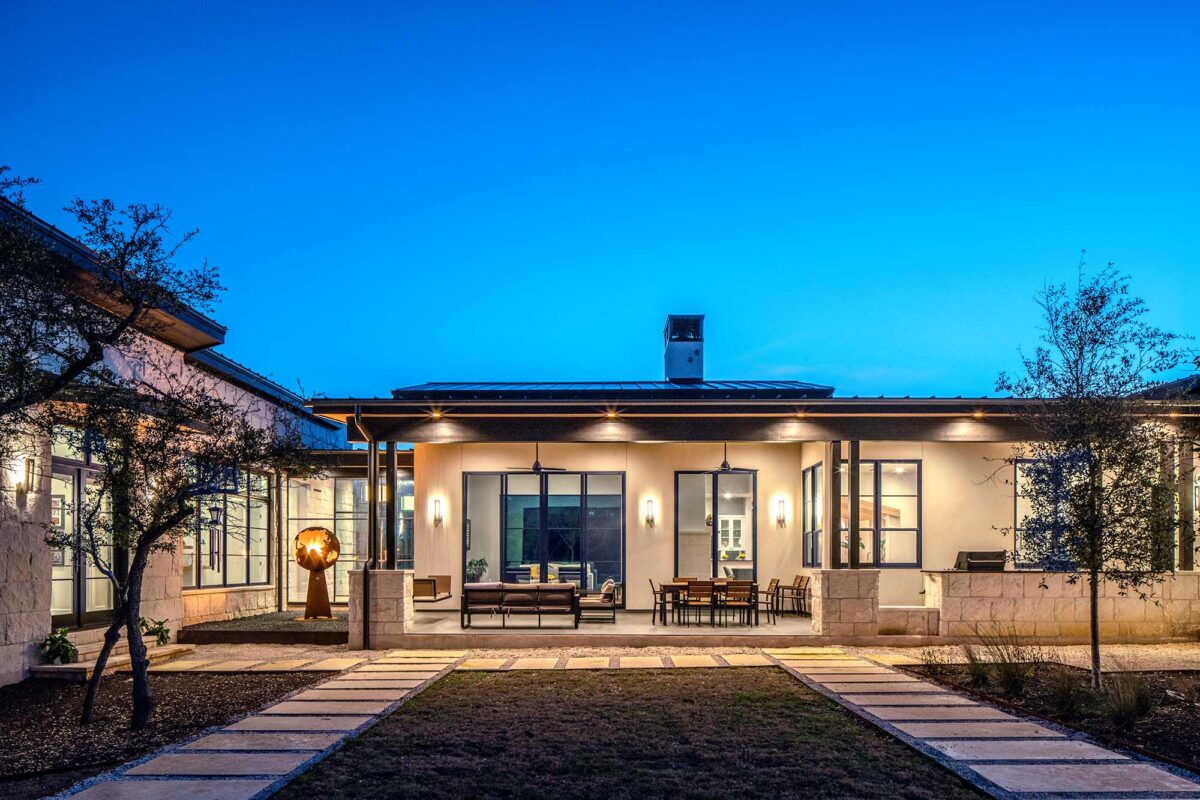 Modern Hill Country Home Architecture in Austin, Texas